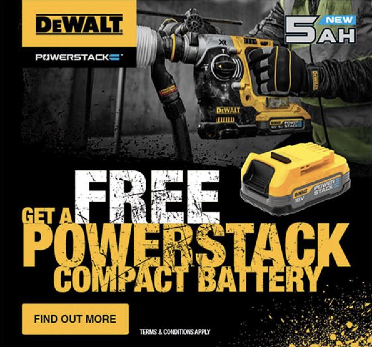 EPT Ireland. Dewalt DCK2052H2T 2pc 18V XR Brushless Combo Kit