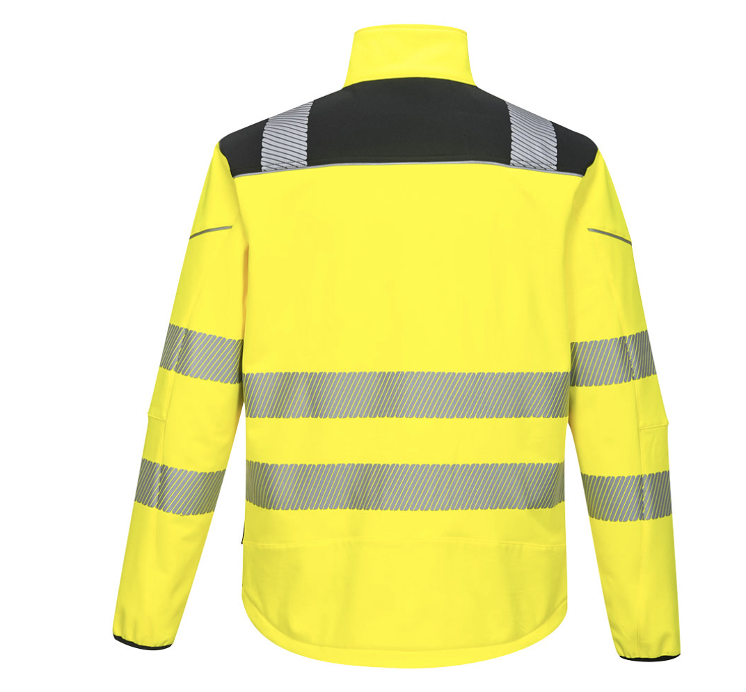 EPT Ireland. Portwest T402 PW3 Hi-Vis Softshell Jacket