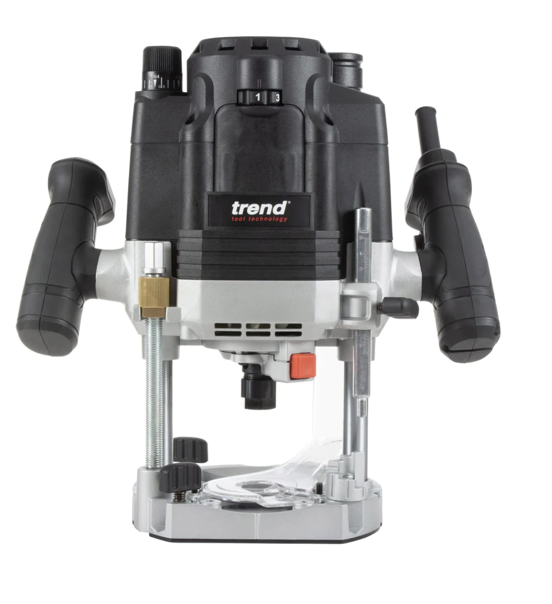 EPT Ireland. Trend T8EK T8 2200W 1/2 Dual Mode Plunge Router 110V
